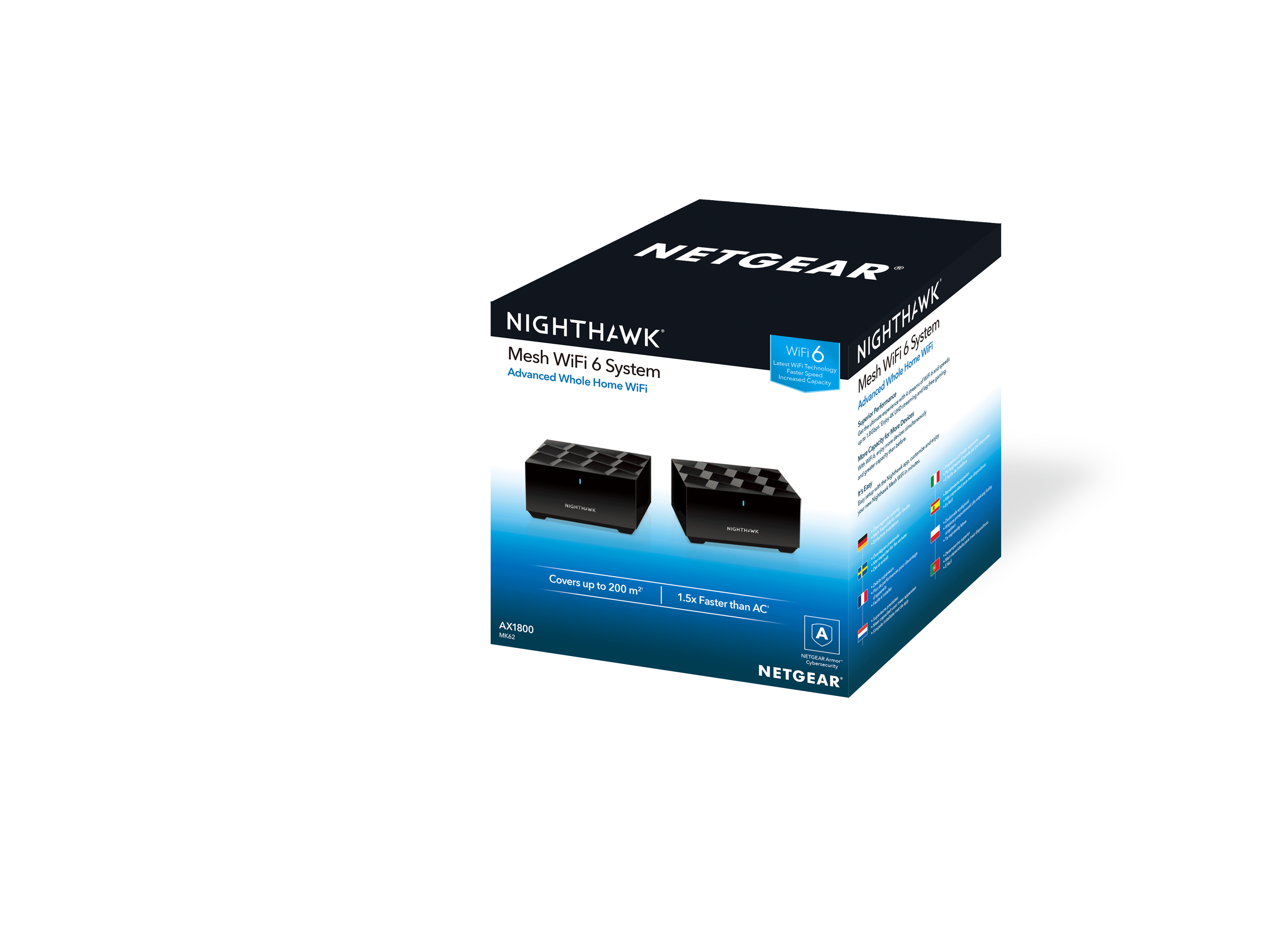 Nighthawk Mesh WiFi 6 System - MK62 Mesh WiFi System | NETGEAR