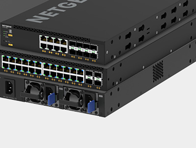 Fully Managed AVLine M4350 Switches - NETGEAR AV