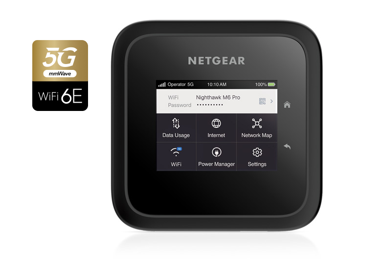 Nighthawk M6 Pro 5G WiFi 6E Mobile Router - MR6550 - NETGEAR