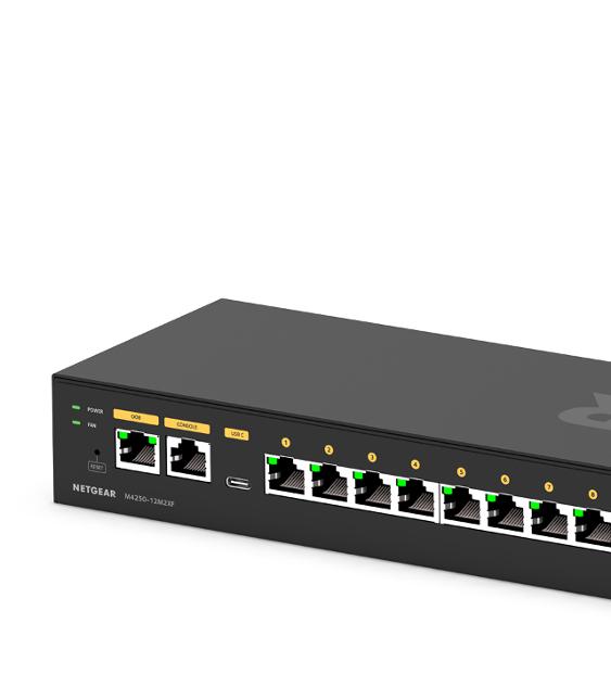 AV Line M4250 Managed Wired Switch - GSM4214X | NETGEAR