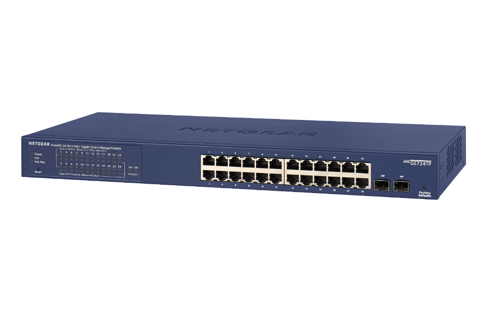 INTRODUCING NETGEAR 24-PORT GIGABIT PoE+ SMART MANAGED PRO SWITCH | NETGEAR