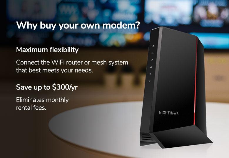 CM2500 Mid/High-Split Cable Modem 2Gbps DOCSIS 3.1 | NETGEAR