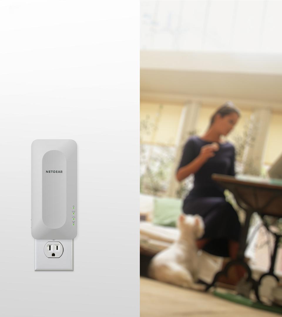 NETGEAR EAX15 – AX1800 Dual-band WiFi Mesh Extender | NETGEAR