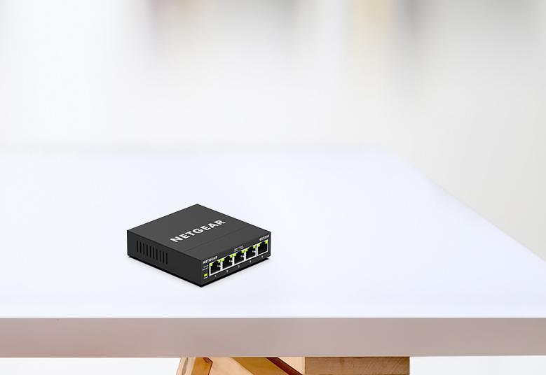 SOHO 5-Port Gigabit Ethernet Wired Switch - GS305E | NETGEAR