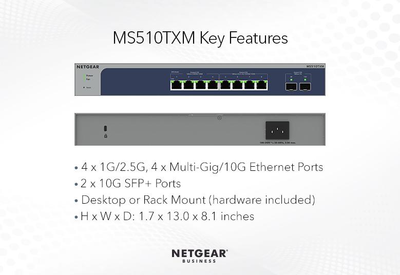 Smart Switches - MS510TXM | NETGEAR