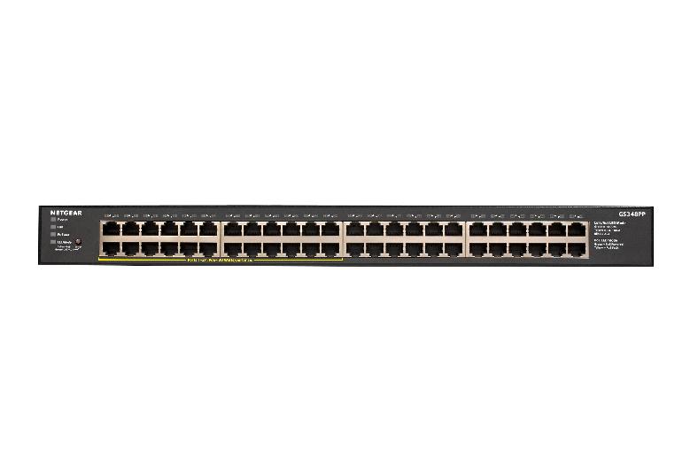 NETGEAR 48-Port Gigabit Ethernet Unmanaged PoE+ Essentials Switch with ...