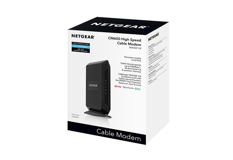 DOCSIS® 3.0 24x8 Cable Modem - CM600