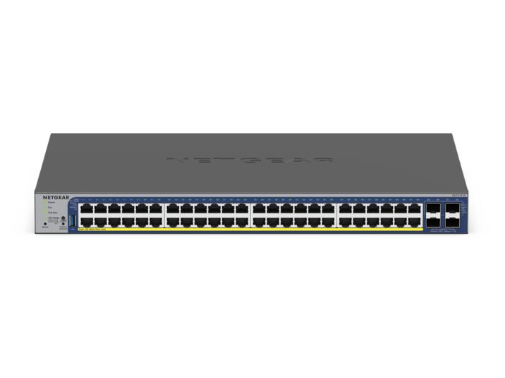 48-Port Gigabit PoE - GS752TXPv3 - Smart Switch - NETGEAR