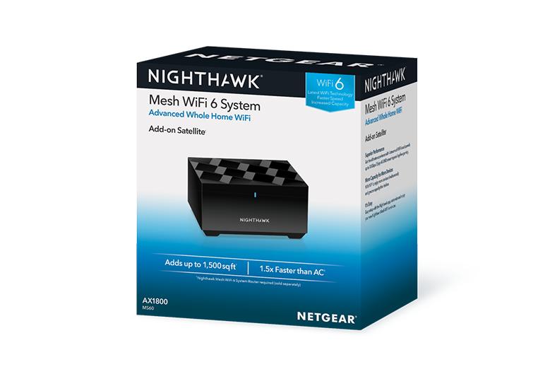 Nighthawk MS60 Mesh WiFi For Fast Coverage - NETGEAR