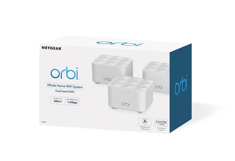 Orbi RBK13 Mesh WiFi System For Fast Internet - NETGEAR