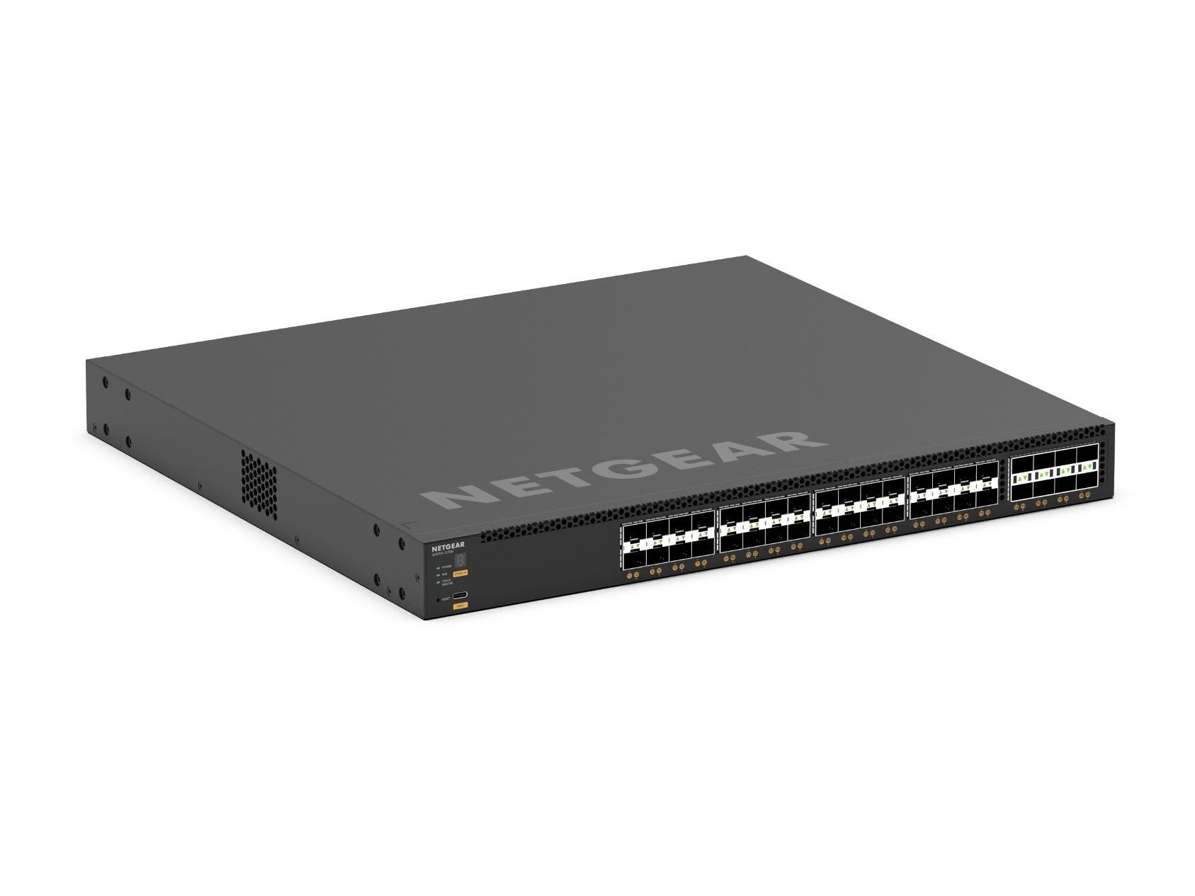 XSM4340FV 32-Port SFP+ & 8x SFP28 Managed Switch - NETGEAR AV M4350