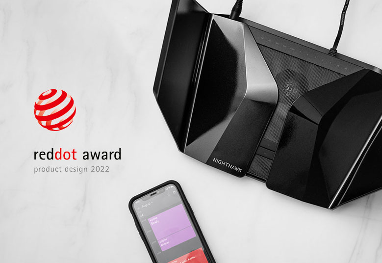 NETGEAR 因产品设计获得10项红点奖| NETGEAR