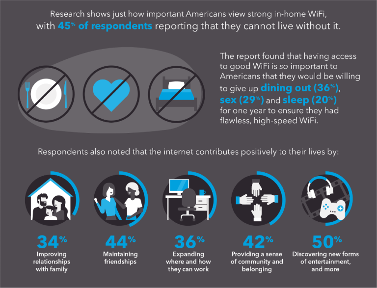 How the Internet in America is being used? Internet Statistics from NETGEAR