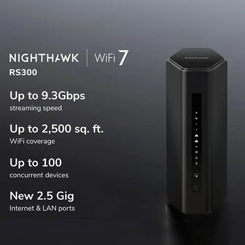 Nighthawk RS300 WiFi 7 Router - NETGEAR Blog