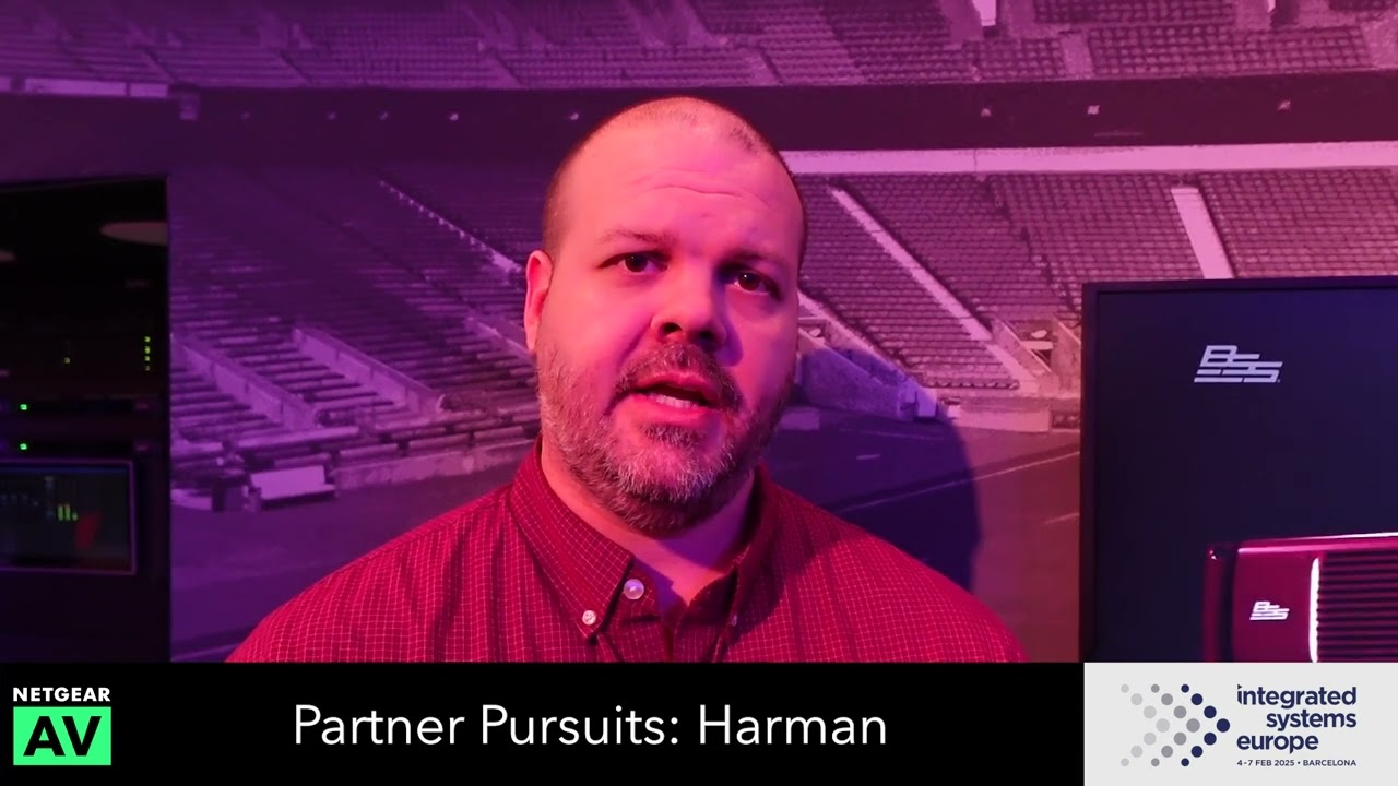 Kyle Barron from Harman AMX Talks AV Integration with NETGEAR AV ...