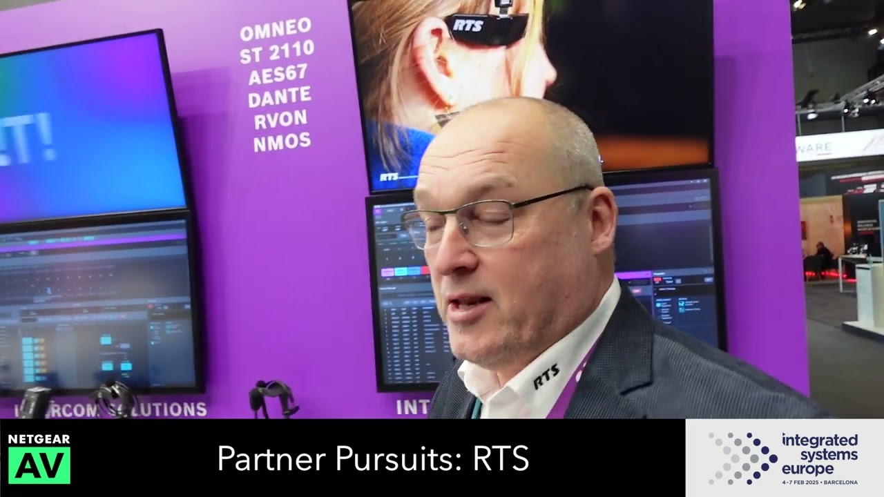 Nico Lewis from RTS Talks Intercom Innovation with NETGEAR AV: Nico Lewis 2025 - NETGEAR Blog