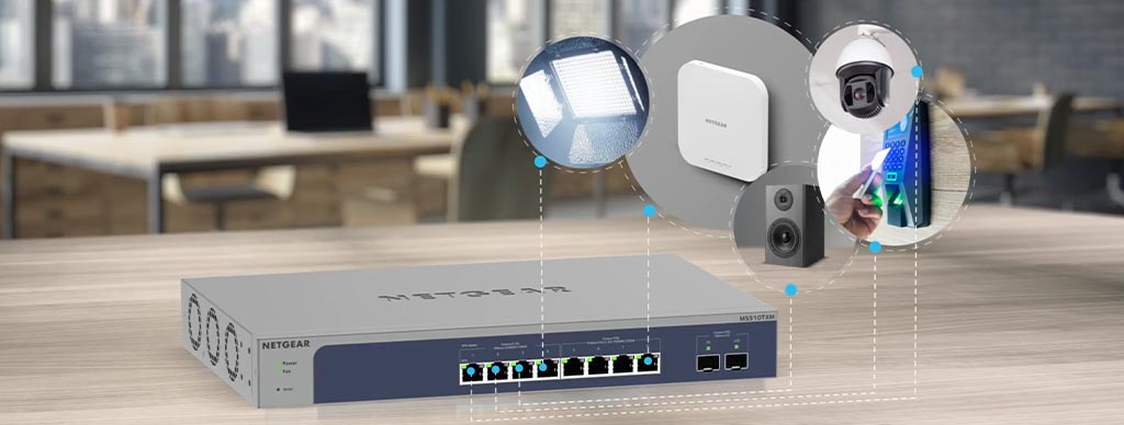Biamp-Approved AVB Switches - NETGEAR Hub