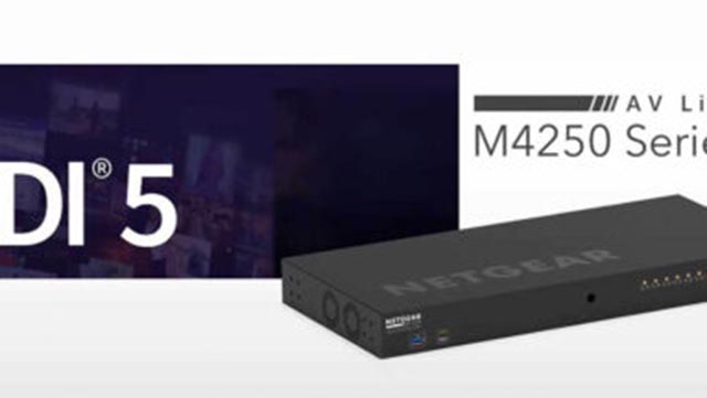 Best Switches for NDI Network Video Streaming AV-over-IP - NETGEAR