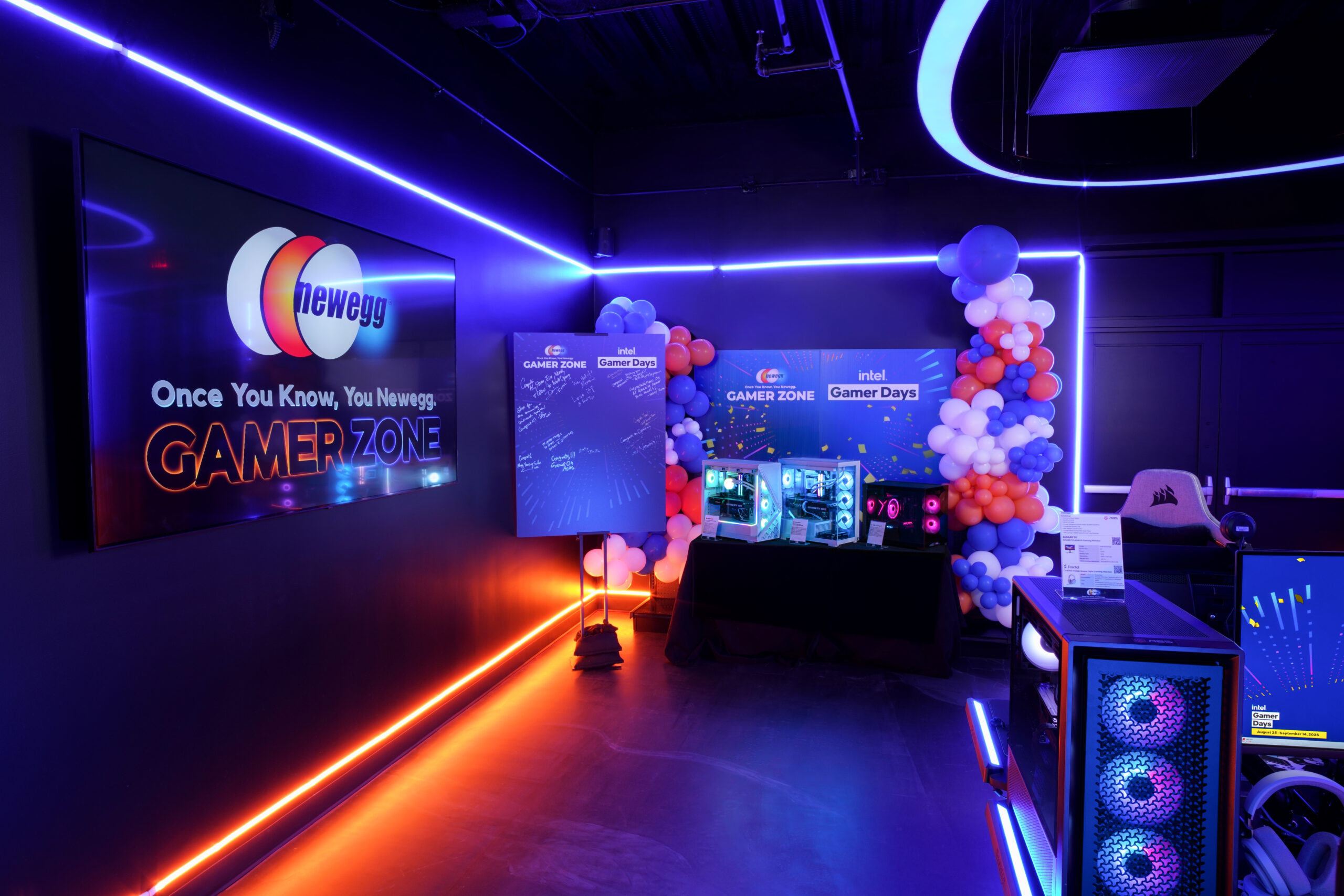 When Gaming Meets Broadcast: Inside Newegg's 2,300 sq ft Gaming Arena ...