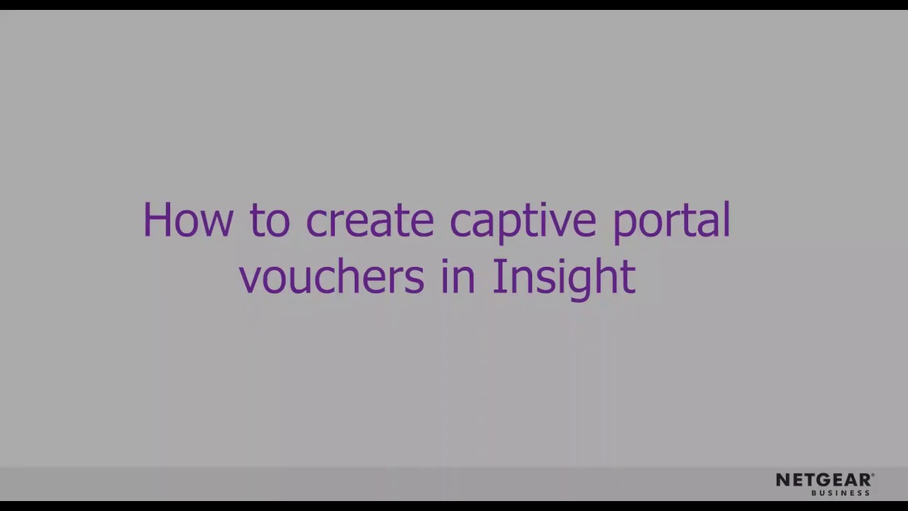 Insight Management Solution | NETGEAR Support