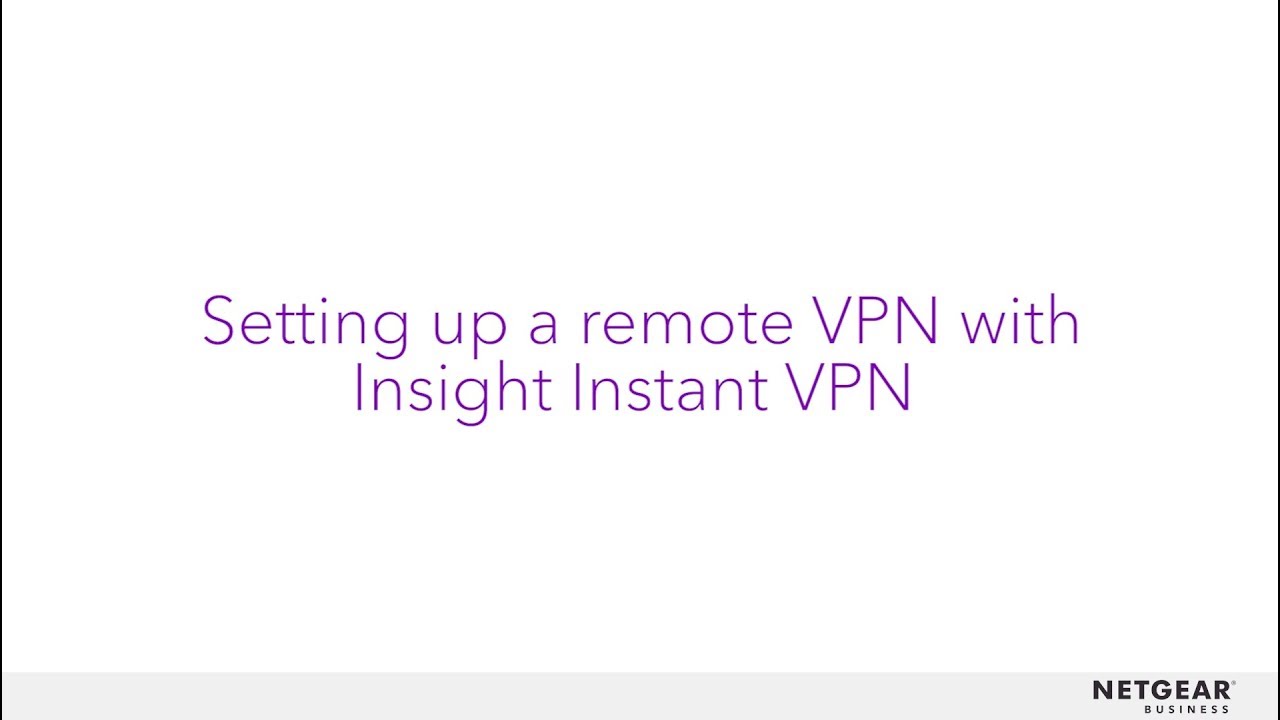 BR500 | Insight VPN Router | NETGEAR Support