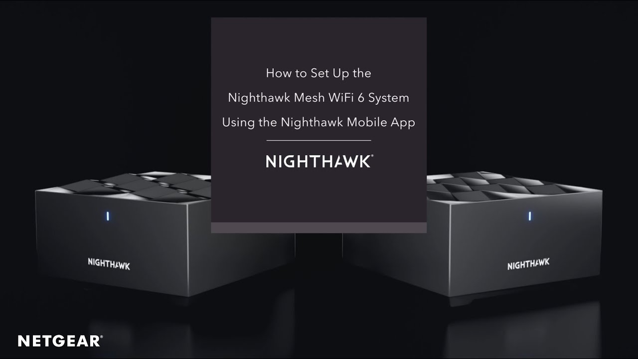 Nighthawk Mesh | WiFi System | NETGEAR Support