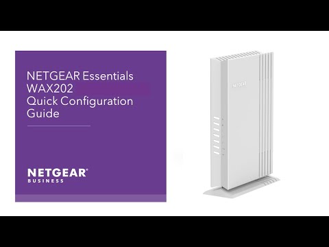 WAX202 | WiFi 6 Access Point | NETGEAR Support