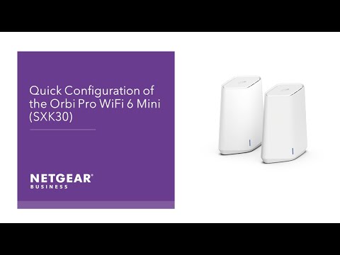 Orbi Pro SXR30 | WiFi 6 System | NETGEAR Support