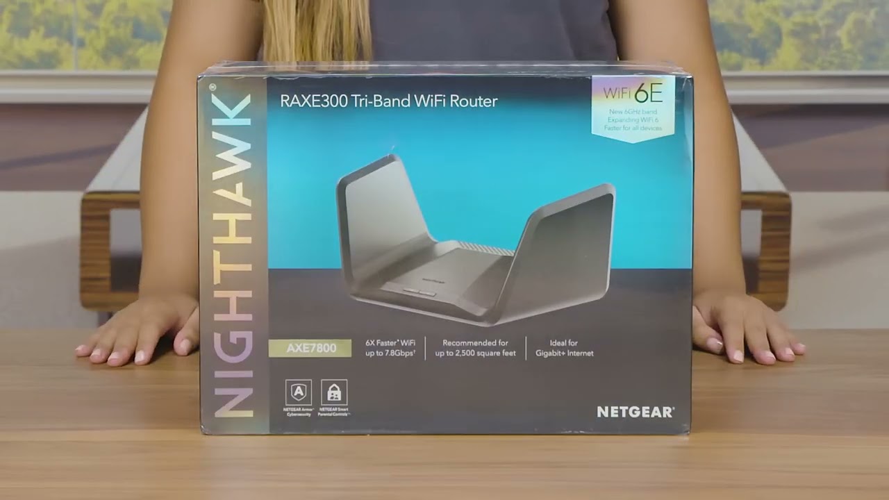 Nighthawk RAXE300 | WiFi 6E Router | NETGEAR Support