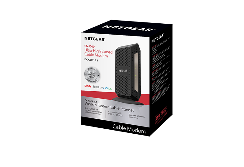 Ultra-High Speed Cable Modem - CM1000-1AZNAS | NETGEAR