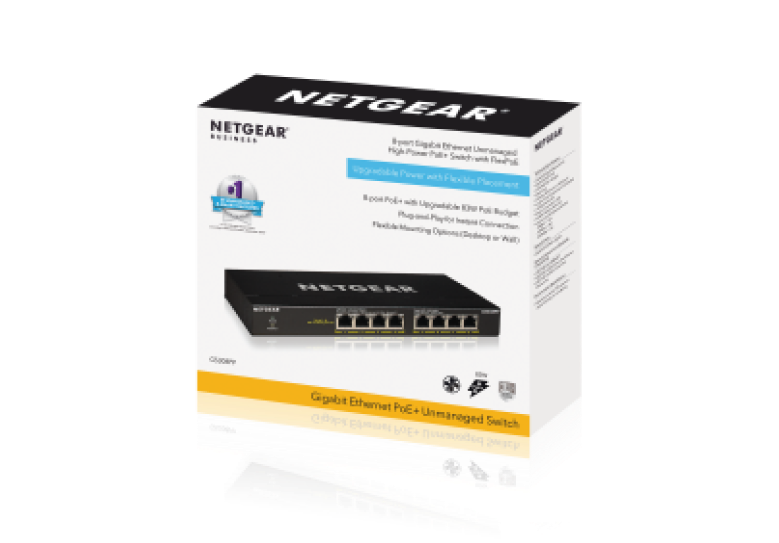 300 Series SOHO Unmanaged Switch - GS308PP | NETGEAR