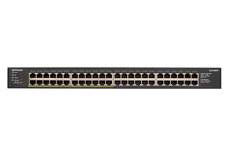 GS348PP | Unmanaged | Switches | Wired | Business | NETGEAR