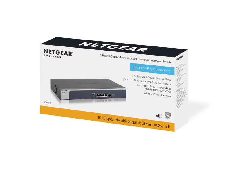 Gigabit Unmanaged Switch Series - XS505M | NETGEAR
