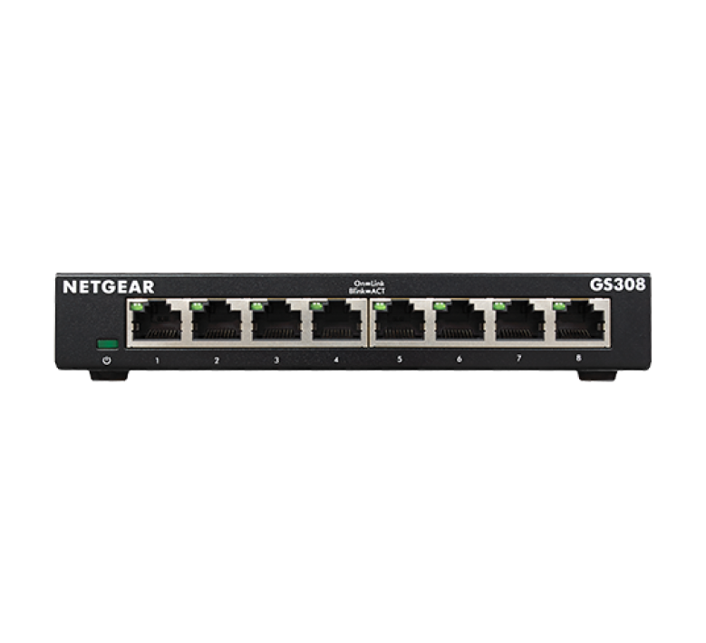300 Series SOHO Unmanaged Switch - GS308 | NETGEAR