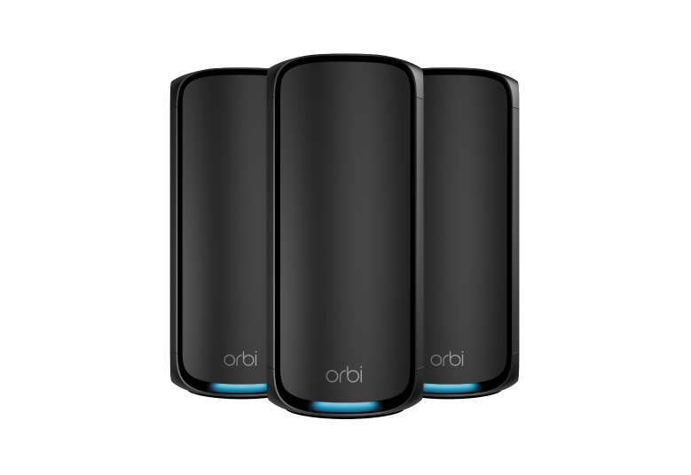 Orbi 970 Series Quad-Band WiFi 7 Mesh System - 3 Pack - Black ...