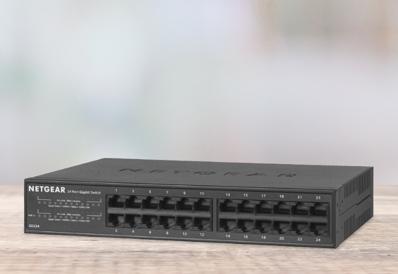 24 Port Switches: Gigabit, PoE, & More | NETGEAR