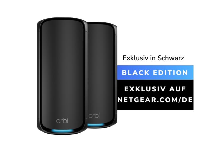 Orbi 970 2er-Pack WiFi 7 Mesh-System RBE972SB (schwarz) – exklusiv